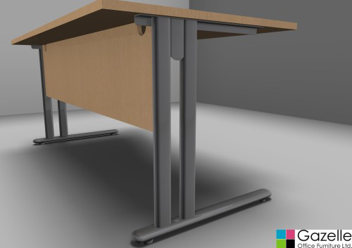 Essentiel Curved Desk | Gazelle Office Furniture