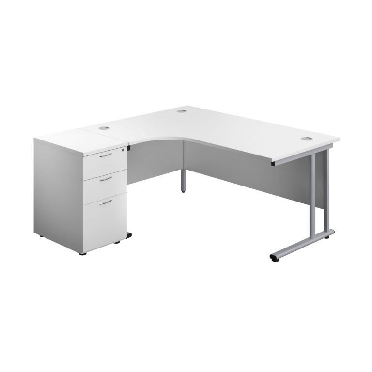 Express Curved Cantilever Desk Package | Gazelle Office Furniture