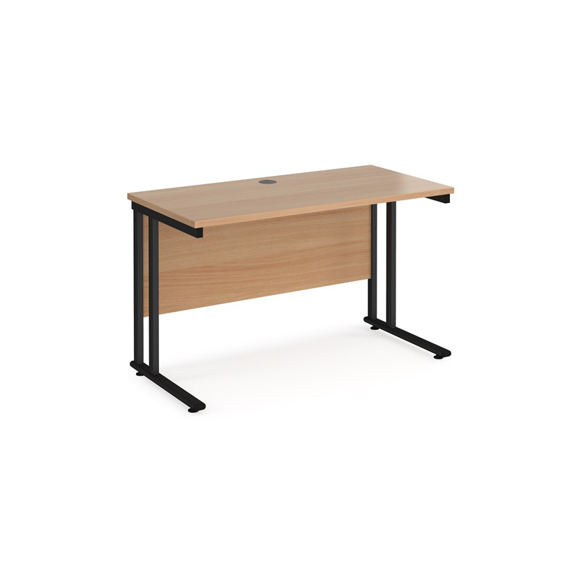 Express 600mm Straight Cantilever Desk | Gazelle Office Furniture