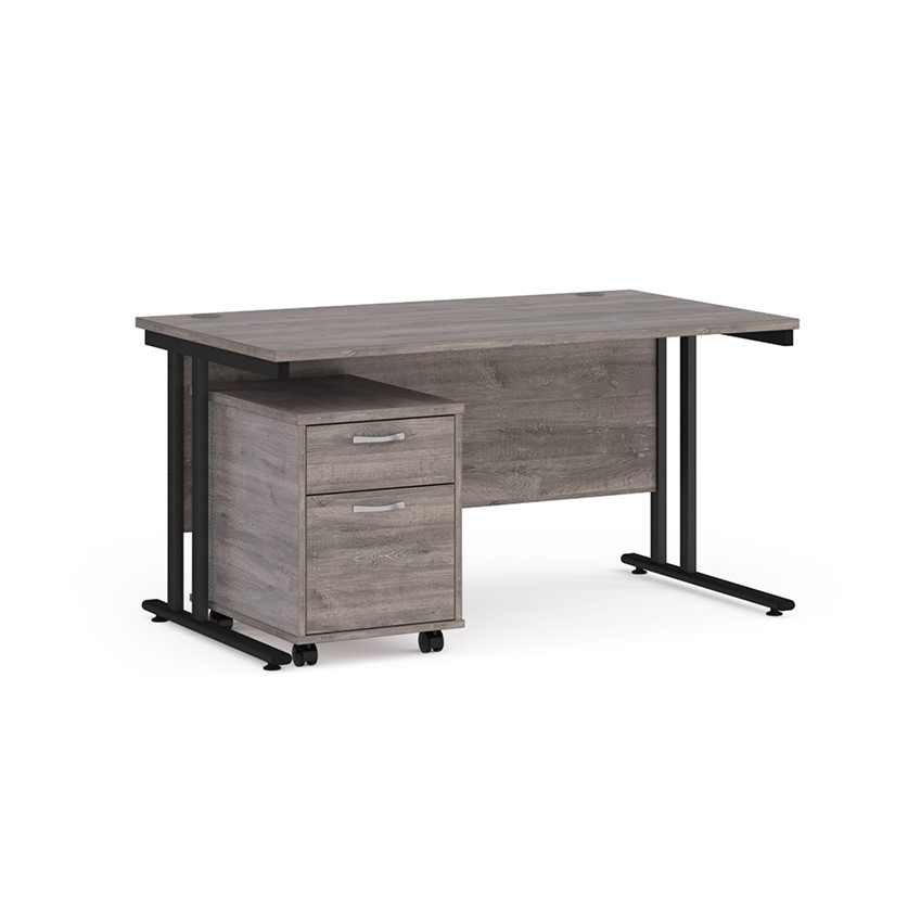 Express - Straight Desk & Pedestal | Gazelle Office Furniture