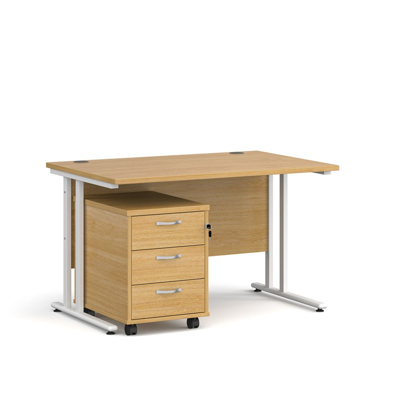 Express - Straight Desk & Pedestal | Gazelle Office Furniture