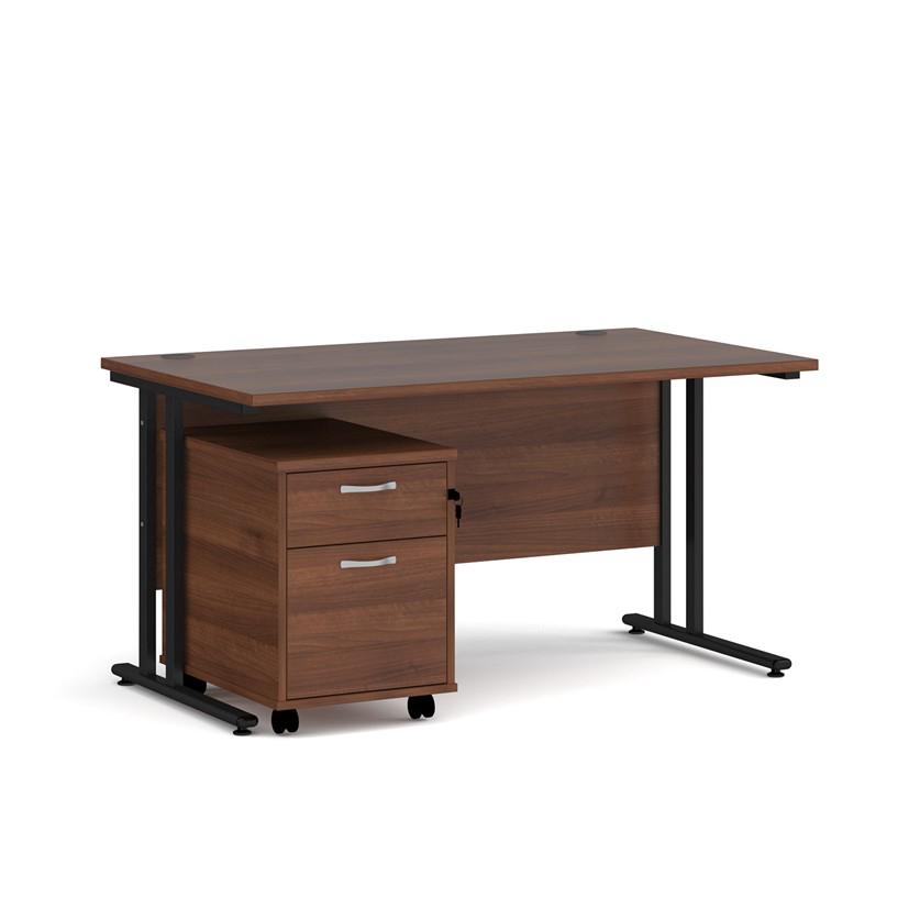 Express - Straight Desk & Pedestal | Gazelle Office Furniture