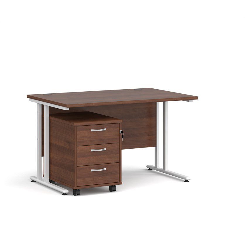 Express - Straight Desk & Pedestal | Gazelle Office Furniture