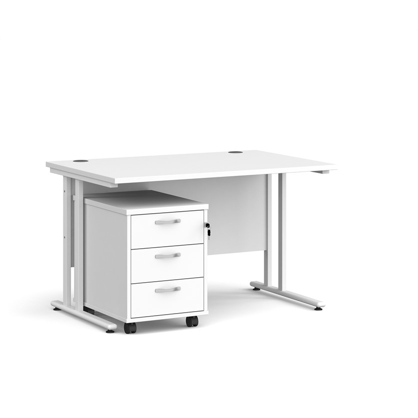 Express - Straight Desk & Pedestal | Gazelle Office Furniture
