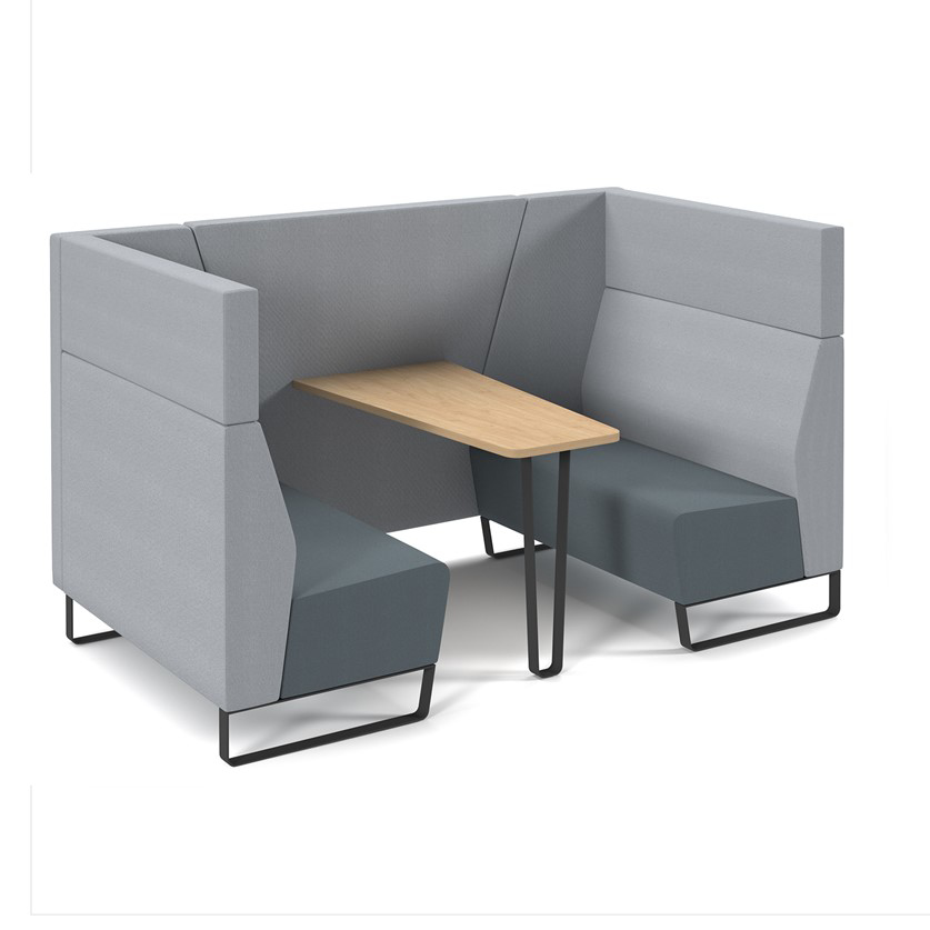 Encore 4 Person Meeting Booth | Gazelle Office Furniture