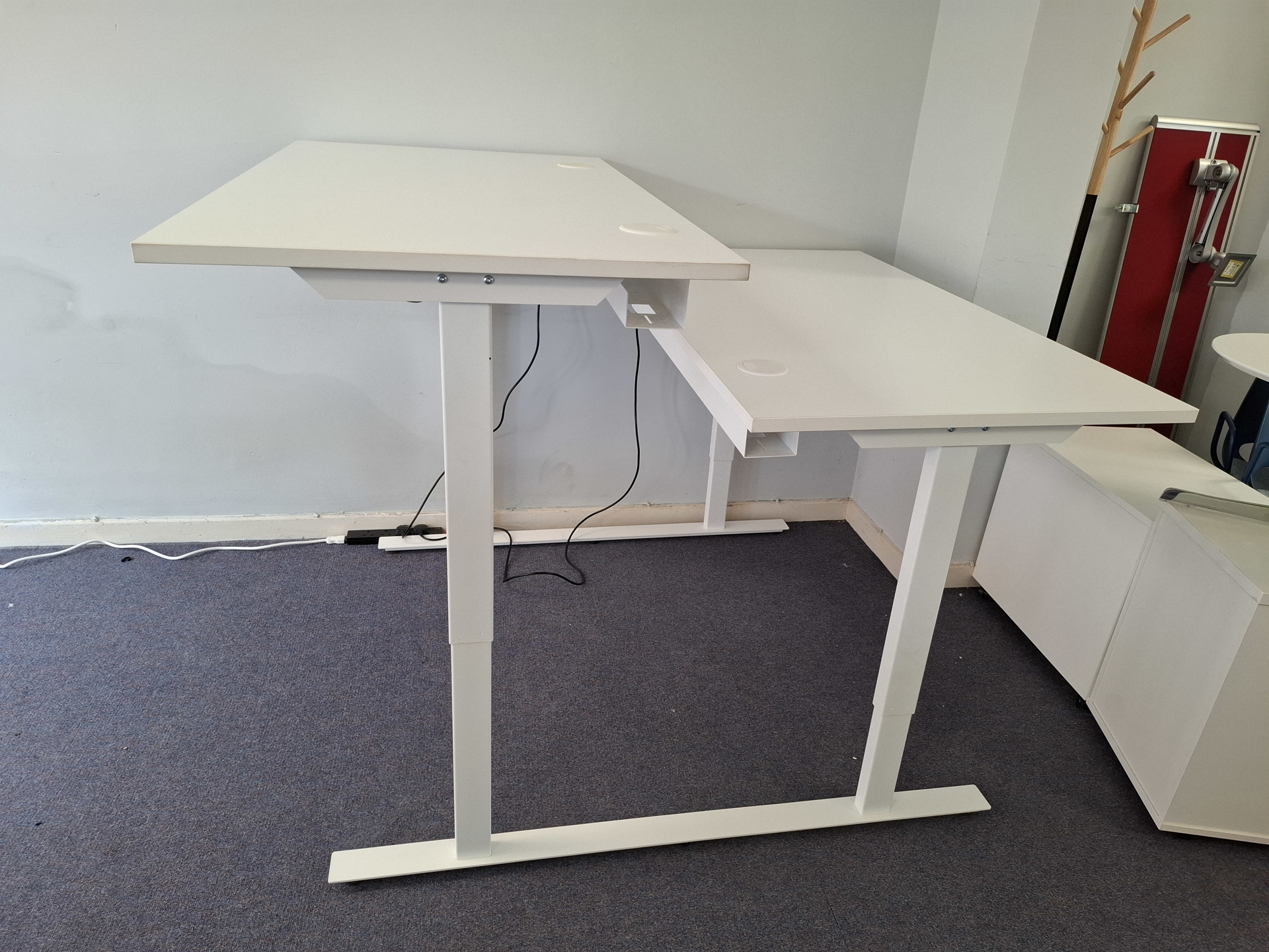 HSD 4 – Double Height Adjustable Straight Desk | Gazelle Office Furniture